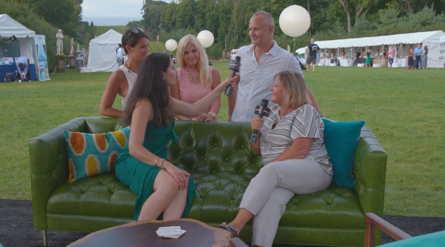 Circle Furniture Sponsors NSTV Studio at BONS 2018 - Northshore Magazine