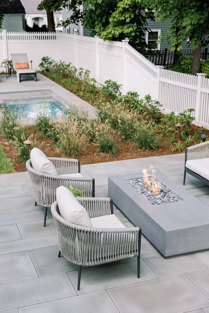 Playful Plunge Pool Anchors a Reimagined Backyard in Reading ...