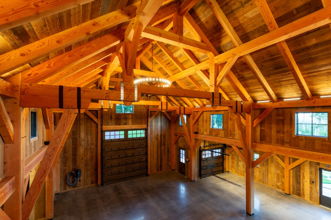 The Barn Yard Creates an Inviting, Expansive Timber Frame Party Barn in ...