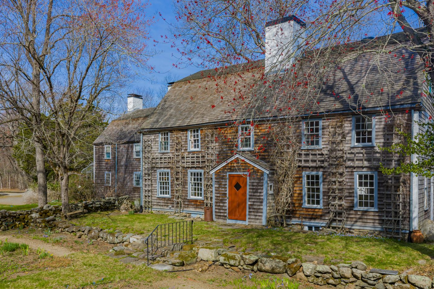 Old Farm Estate With Fifteen Acres and a Colonial Revival House Built ...